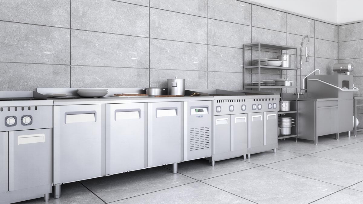 Professional refrigerated counters